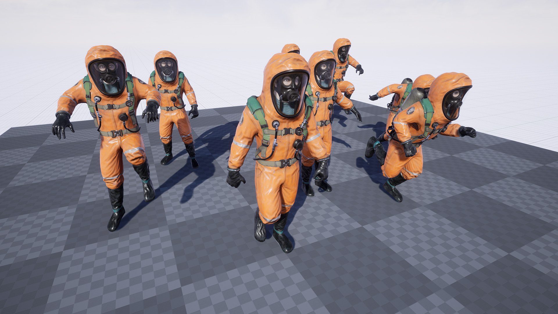 Hazmat Suit Model - TurboSquid 1598970