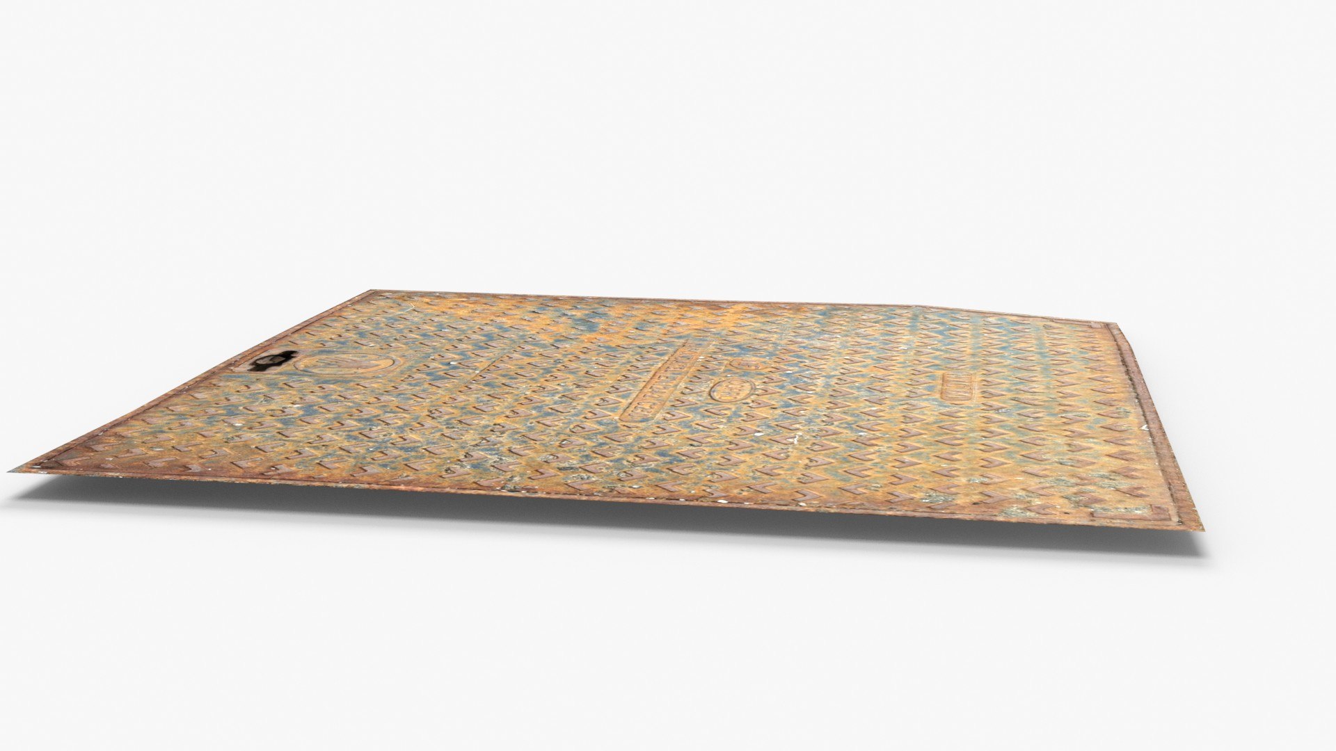 Manhole Cover 3D Model - TurboSquid 1770383