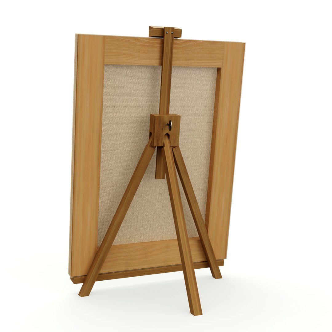 3D model easel sim - TurboSquid 1346437