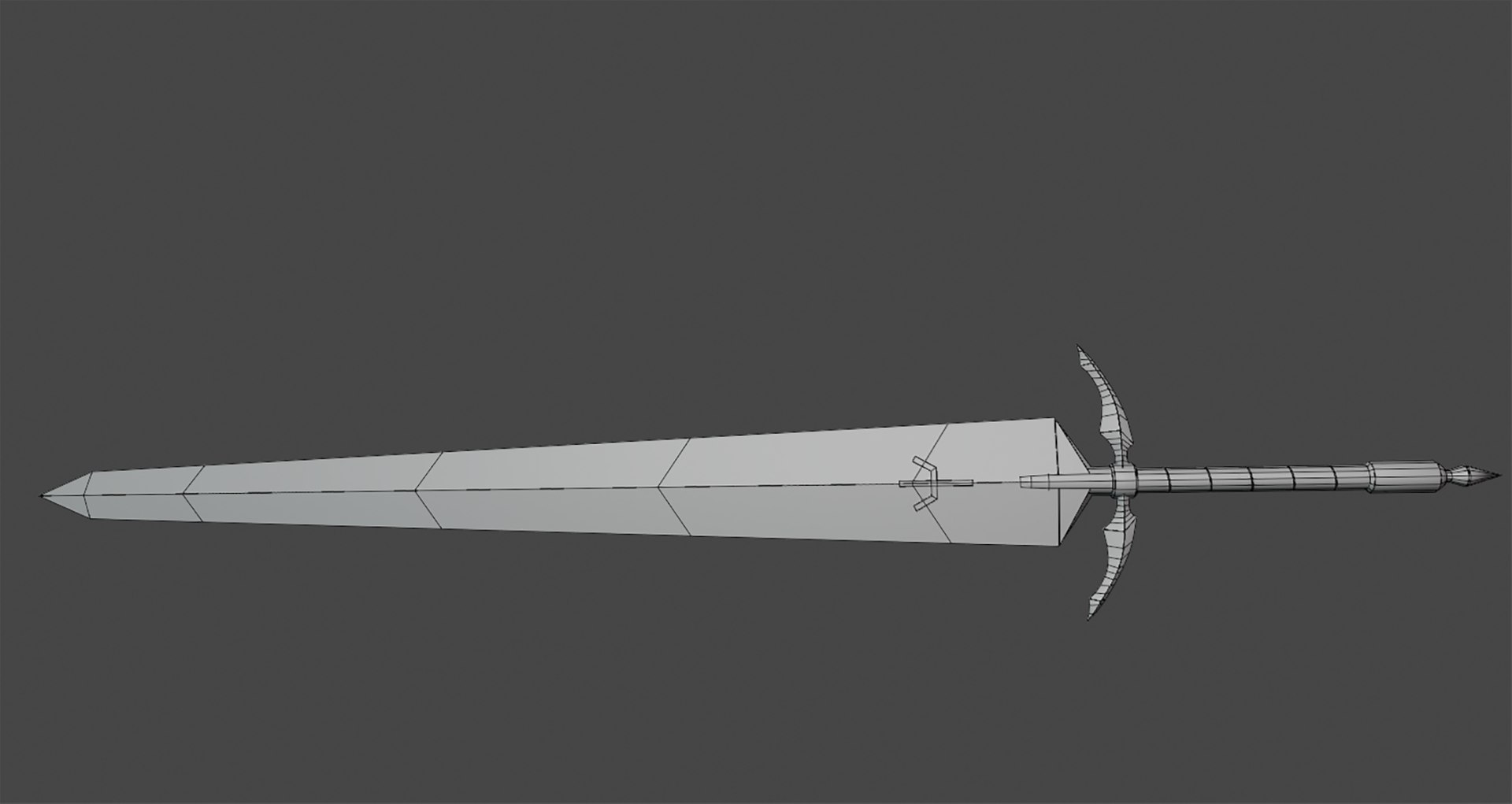 3D Claymore - TurboSquid 1744510
