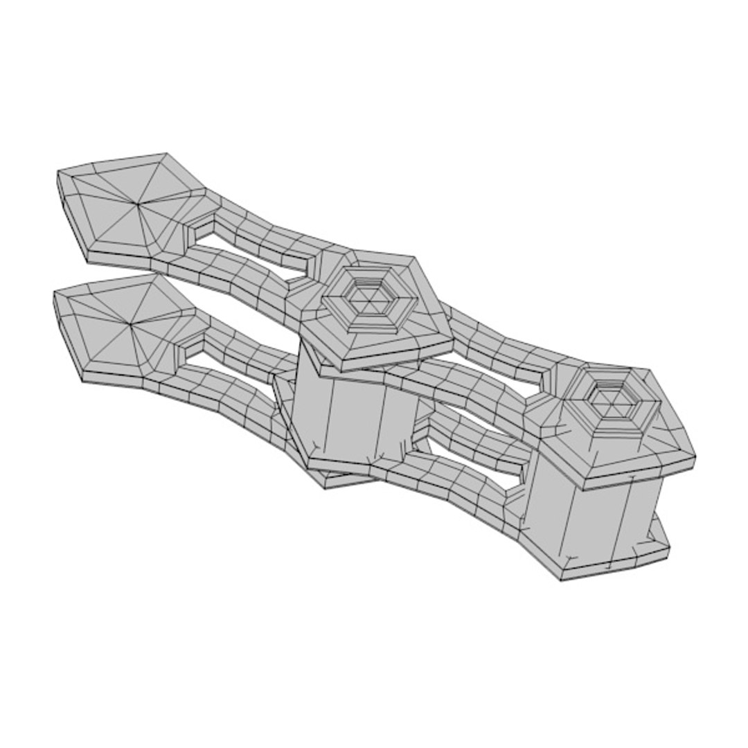 Bike Chains 3d Model