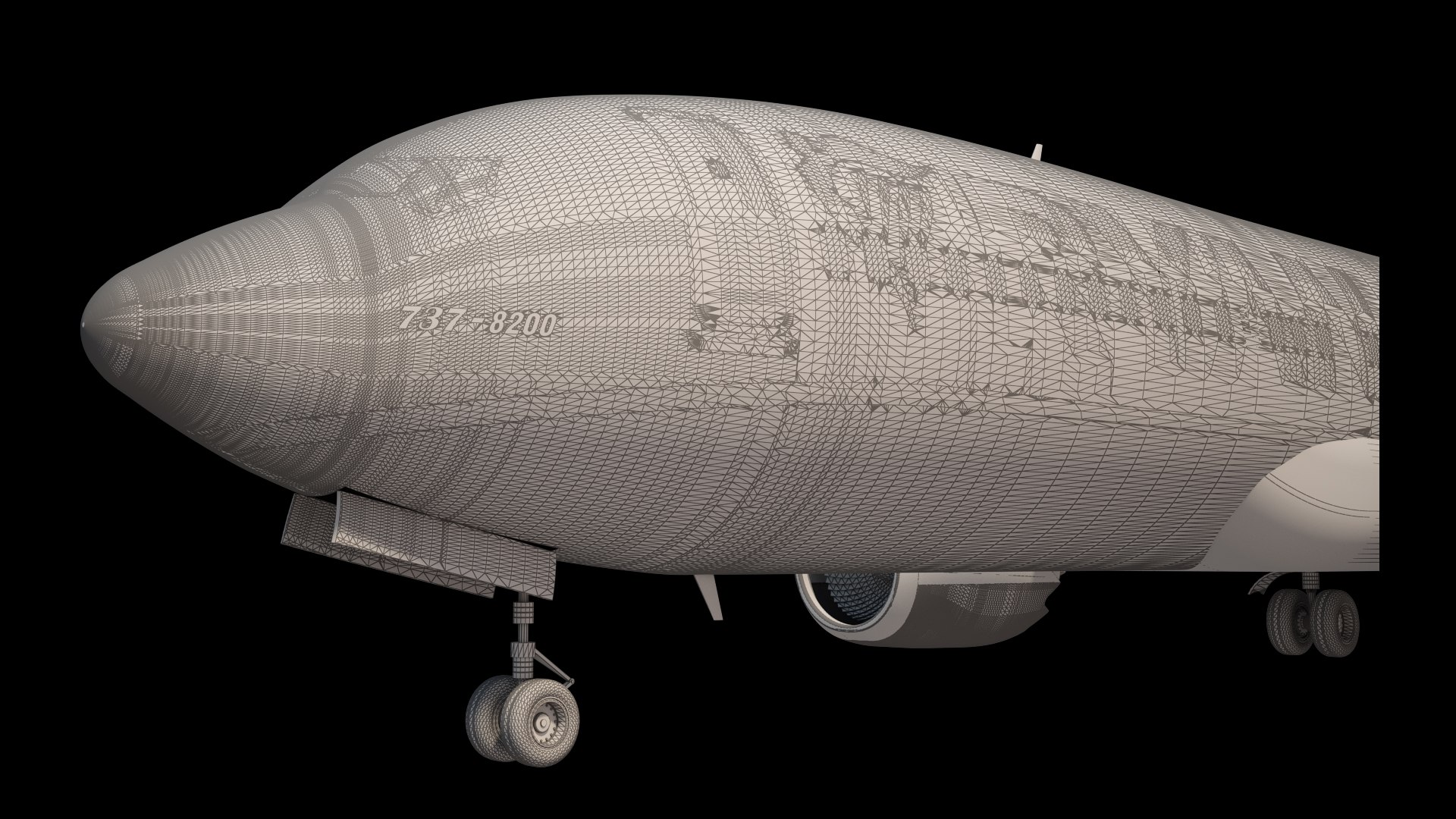 Ryanair 737 200 3D Model - TurboSquid 1669221