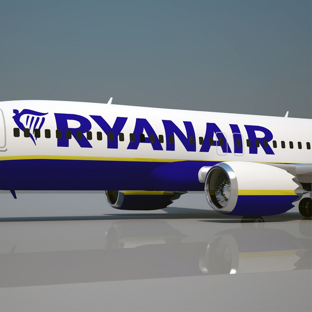 Ryanair 737 200 3D Model - TurboSquid 1669221