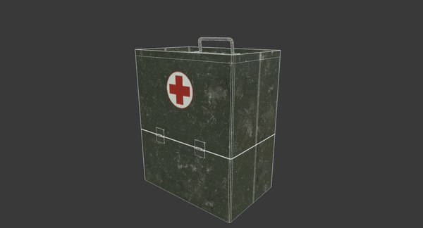 3D army medical box - TurboSquid 1275507