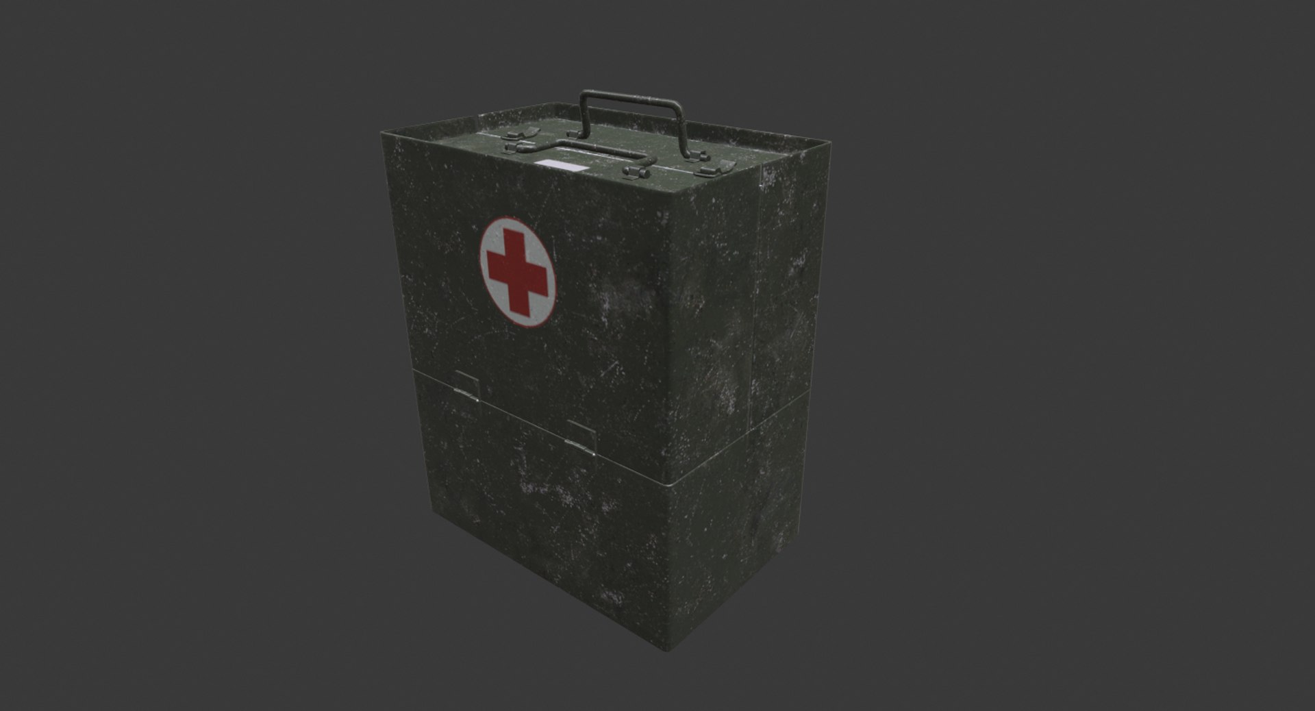 3D Army Medical Box - TurboSquid 1275507
