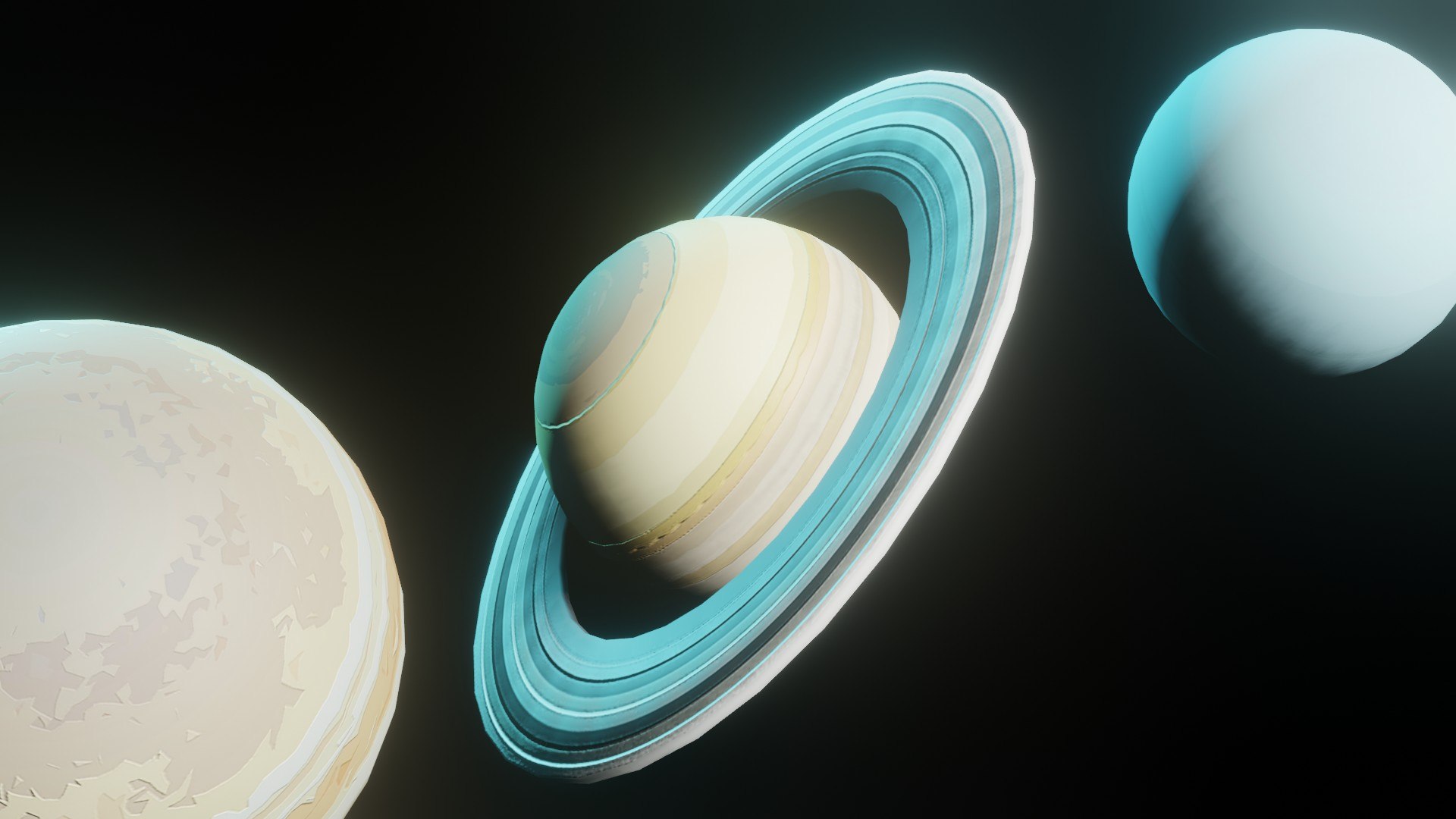 3D Stylized Solar System 3D Model 4k Textures - TurboSquid 2120501