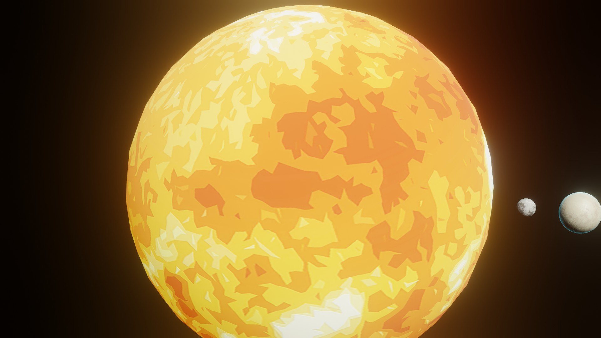 3D Stylized Solar System 3D Model 4k Textures - TurboSquid 2120501