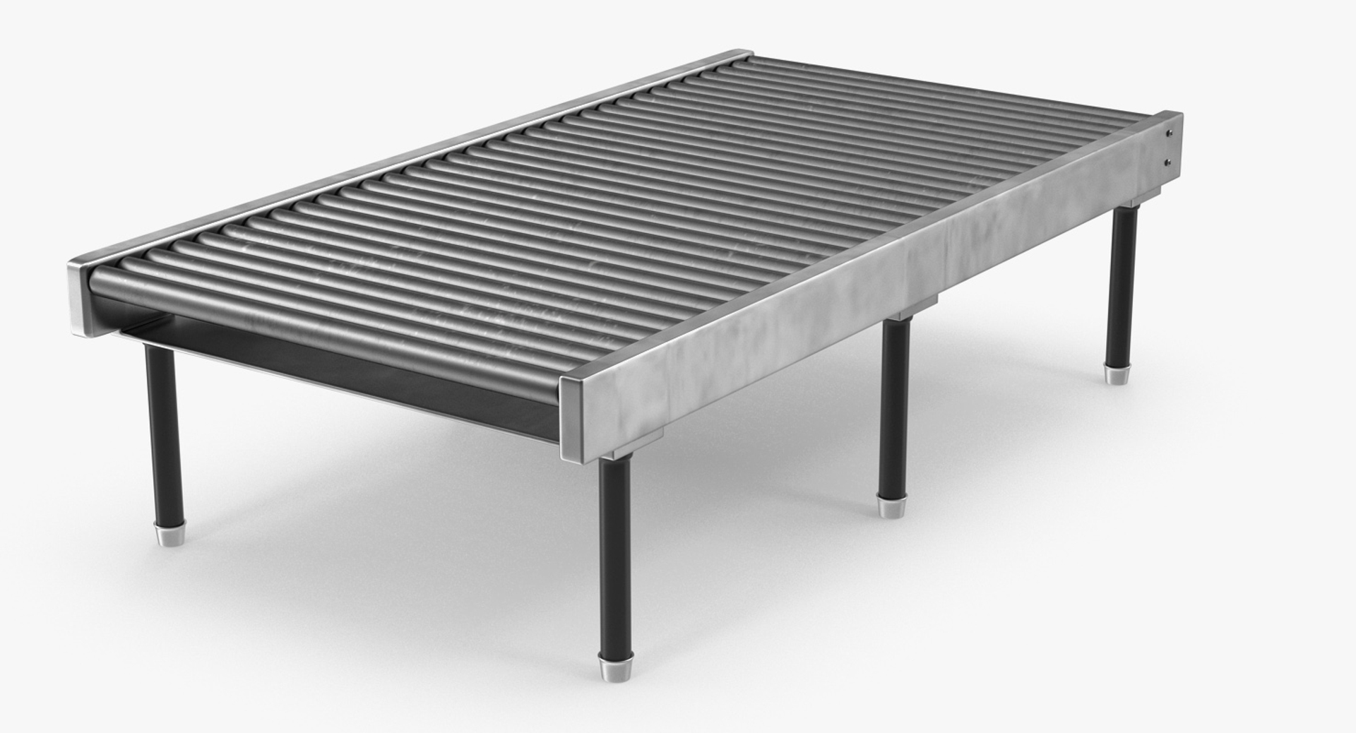 3D roller conveyor - TurboSquid 1292135