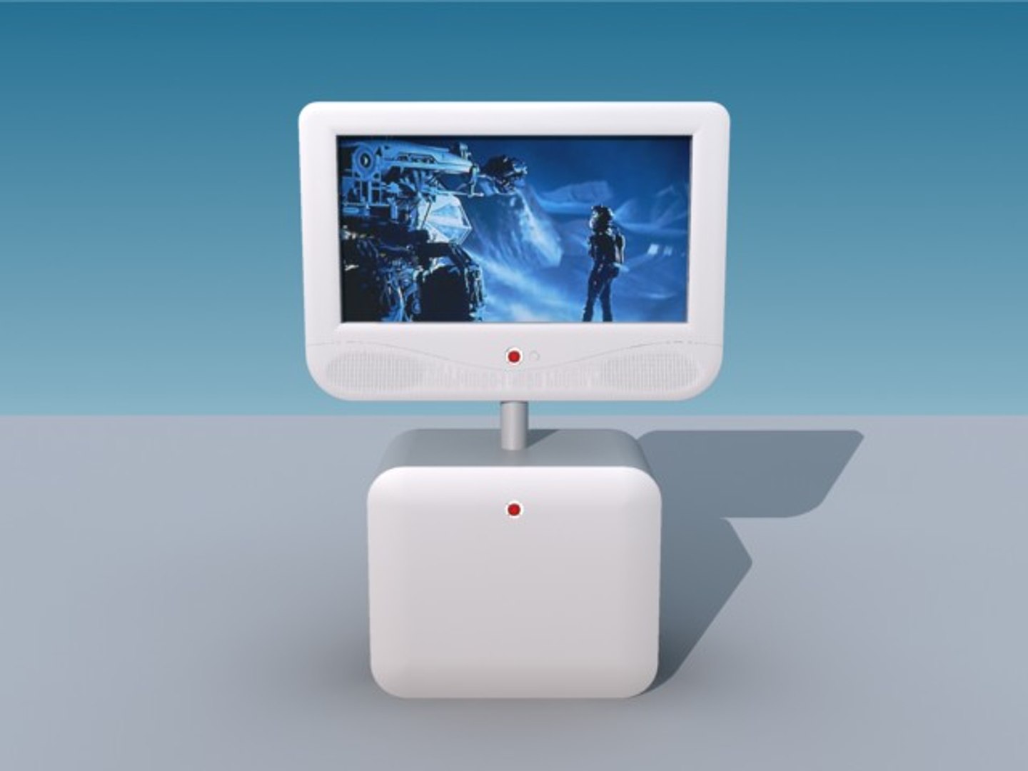 Tv Plasma Video Camera 3d Model