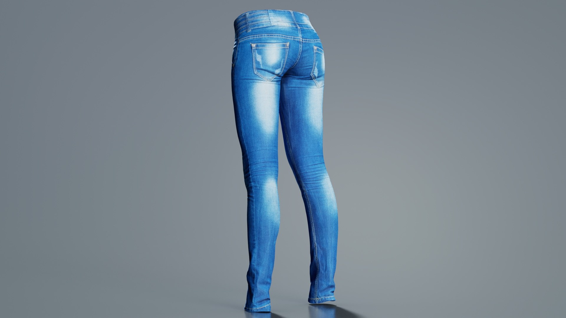 3D Model Spotted Jeans Remastered - TurboSquid 2361920