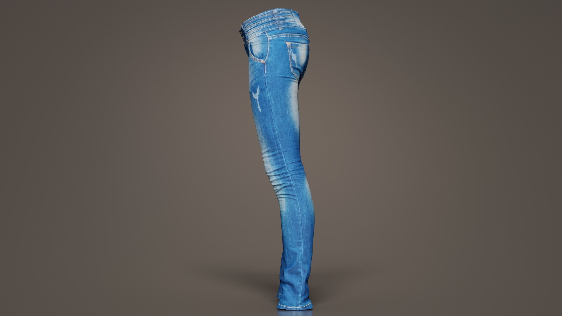 3D Model Spotted Jeans Remastered - TurboSquid 2361920