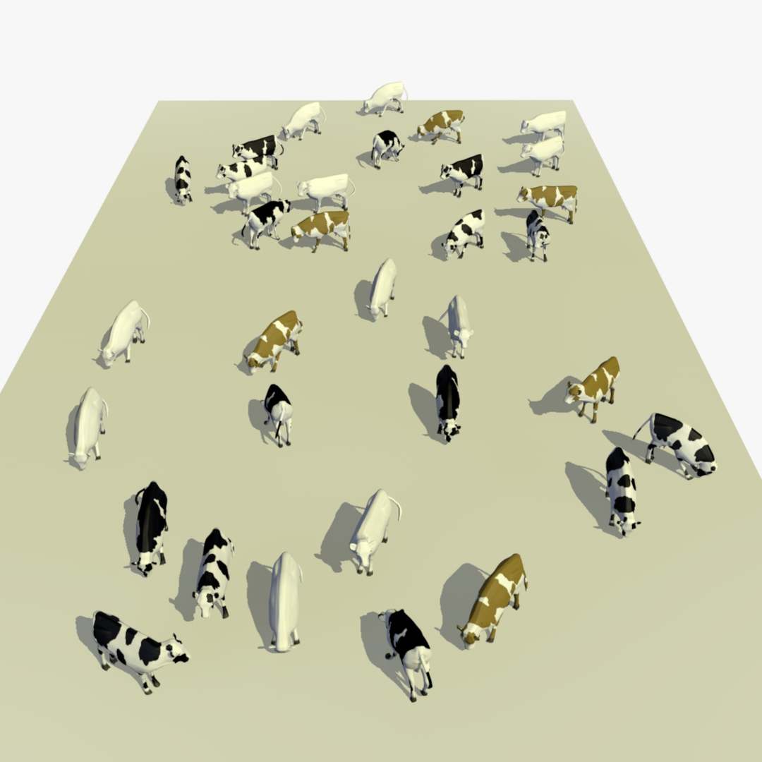 3D Version Cows Animal - TurboSquid 1152984