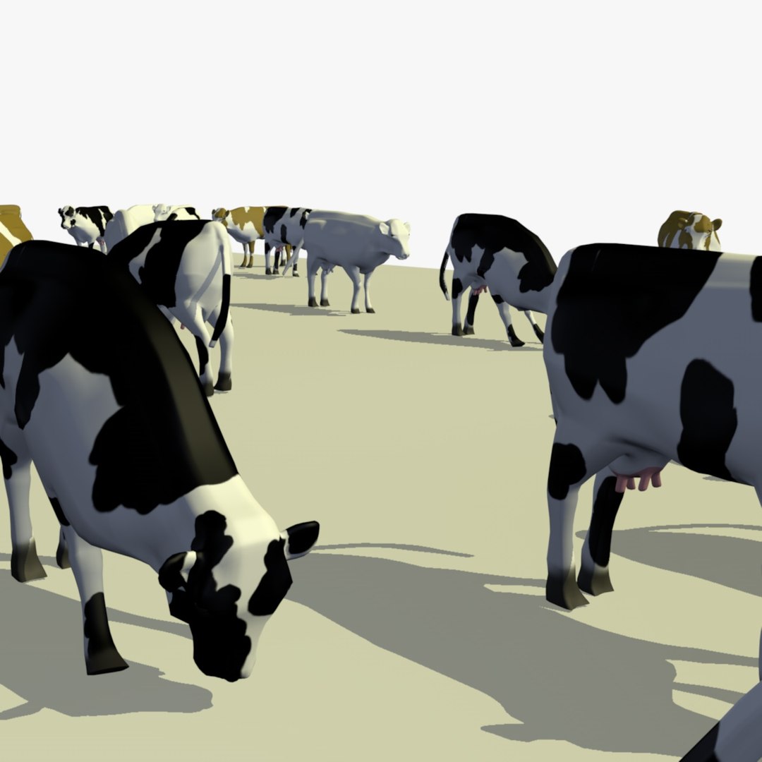 3D Version Cows Animal - TurboSquid 1152984