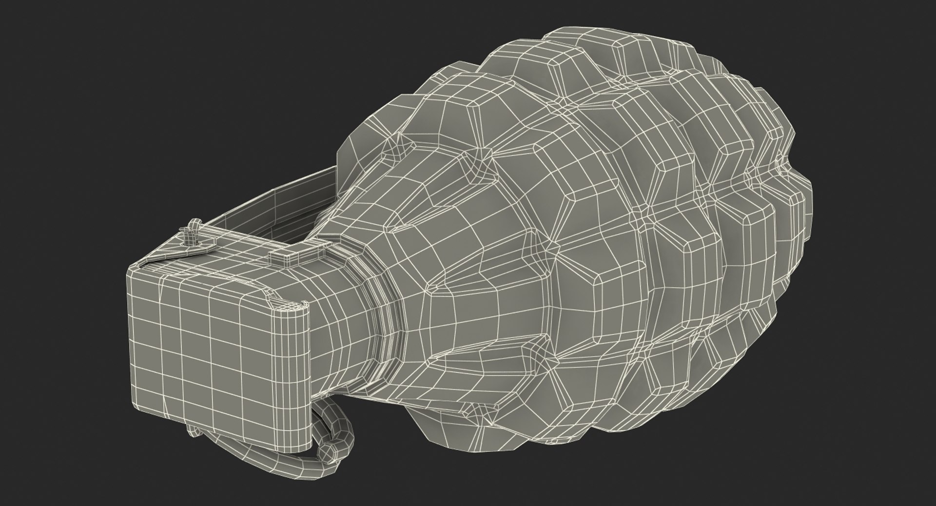 3D Hand Grenade Mk2 Model - TurboSquid 1230172