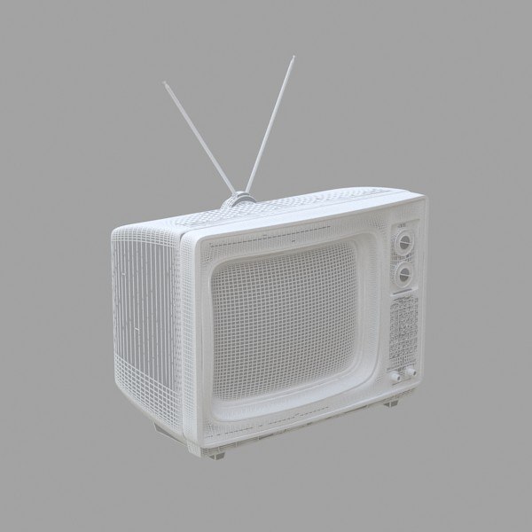 retro television set max