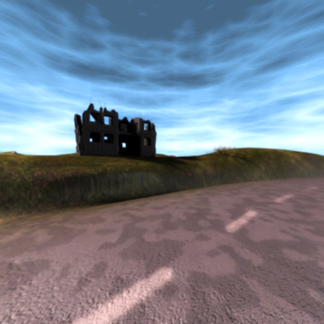 Looped Road 3d Model