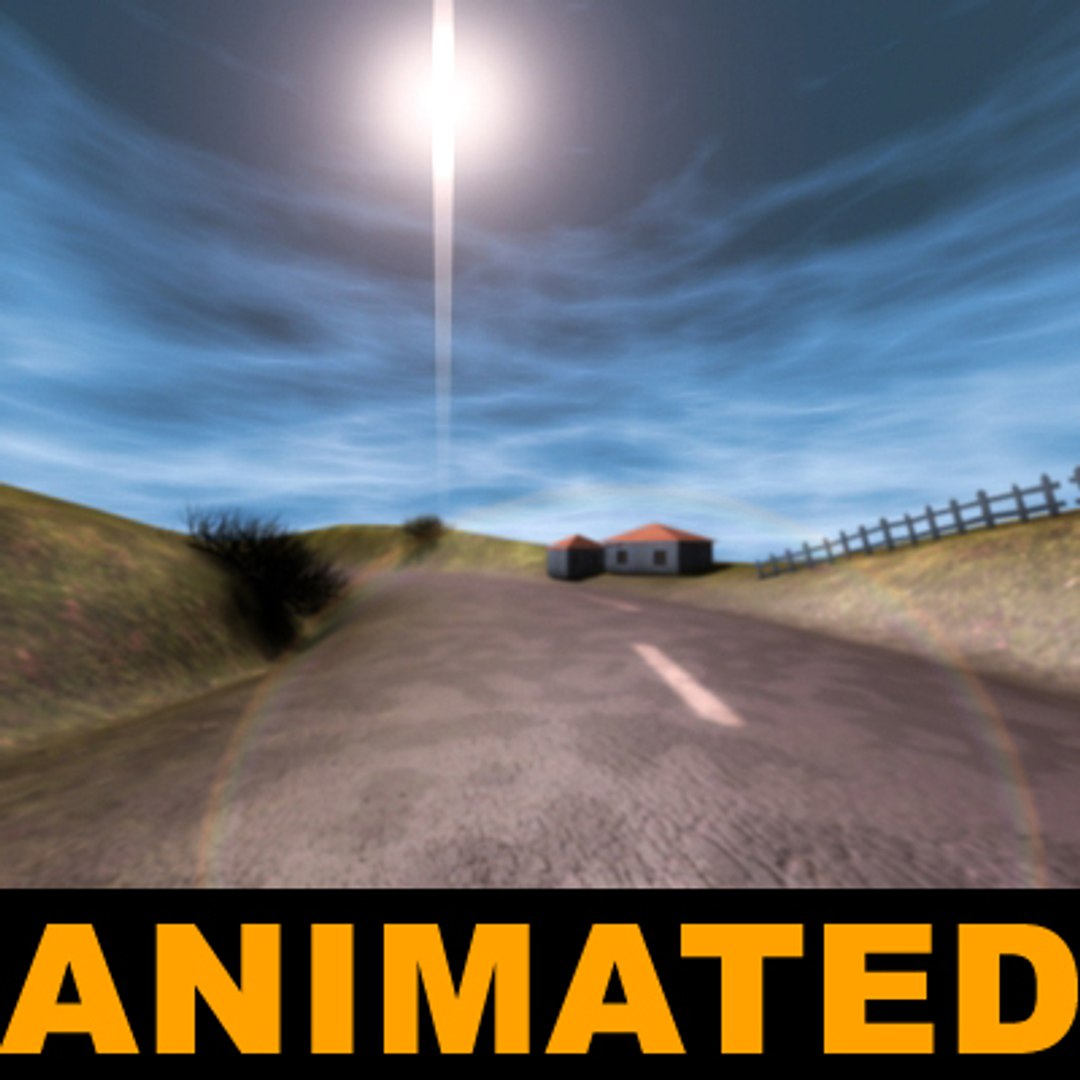 Looped Road 3d Model