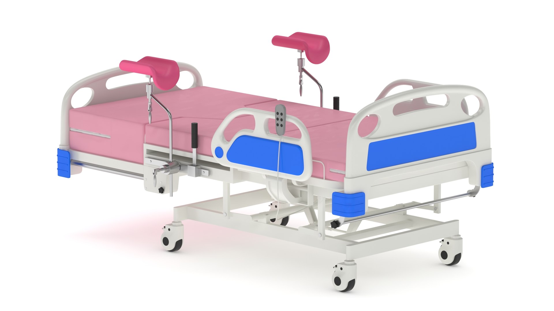 Medical Electric Delivery Bed 3D Model - TurboSquid 2372263