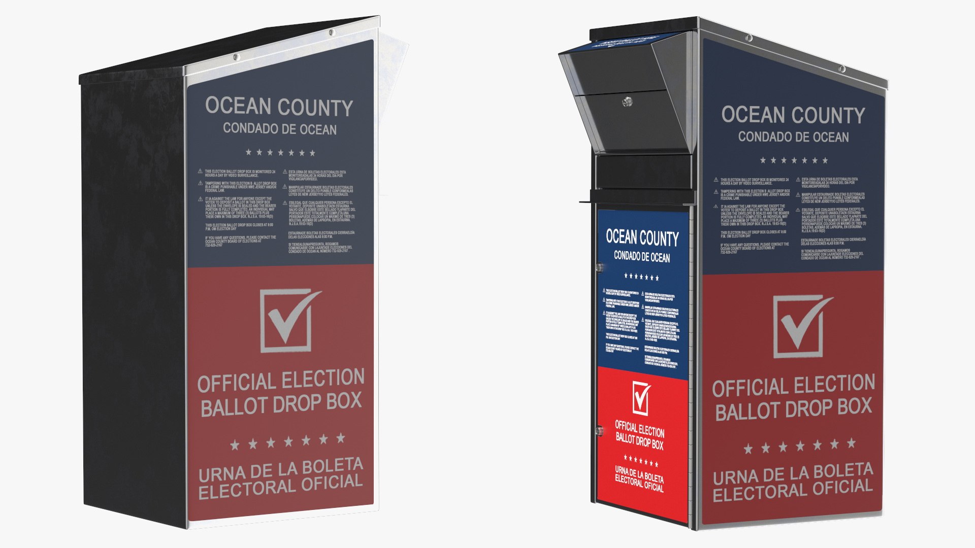 3D Ballot Boxes Collection Model - TurboSquid 2198771