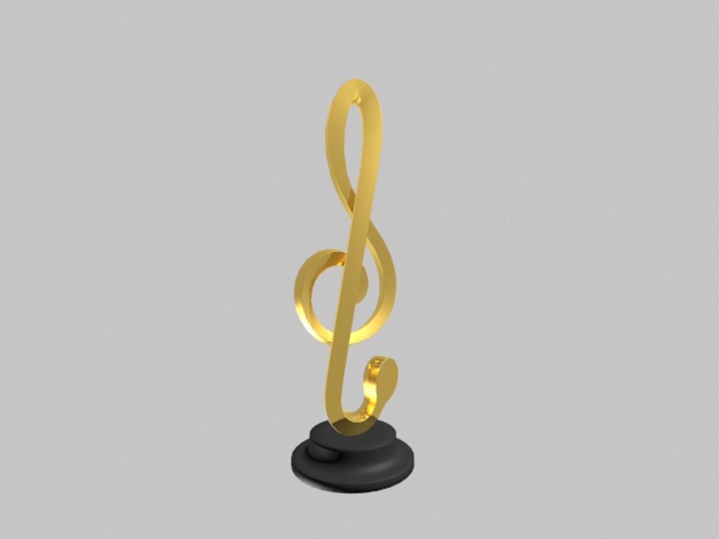 Music Trophy 3D Model - TurboSquid 1216398