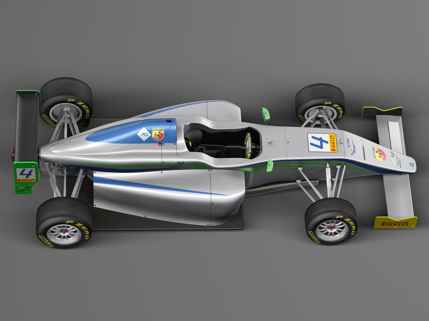 2014 Formula 4 3d C4d