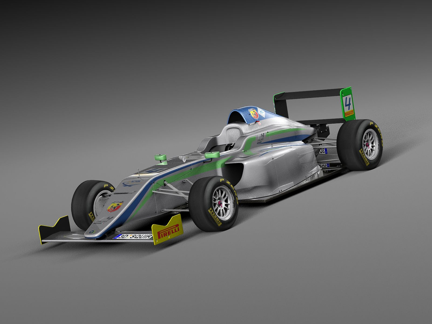 2014 formula 4 3d c4d