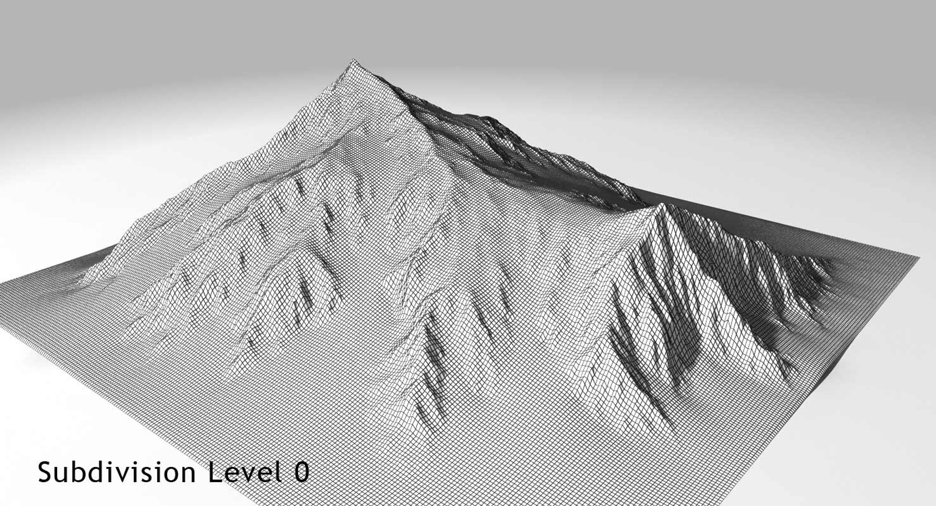 Max Mountains Landscape Terrain Snow