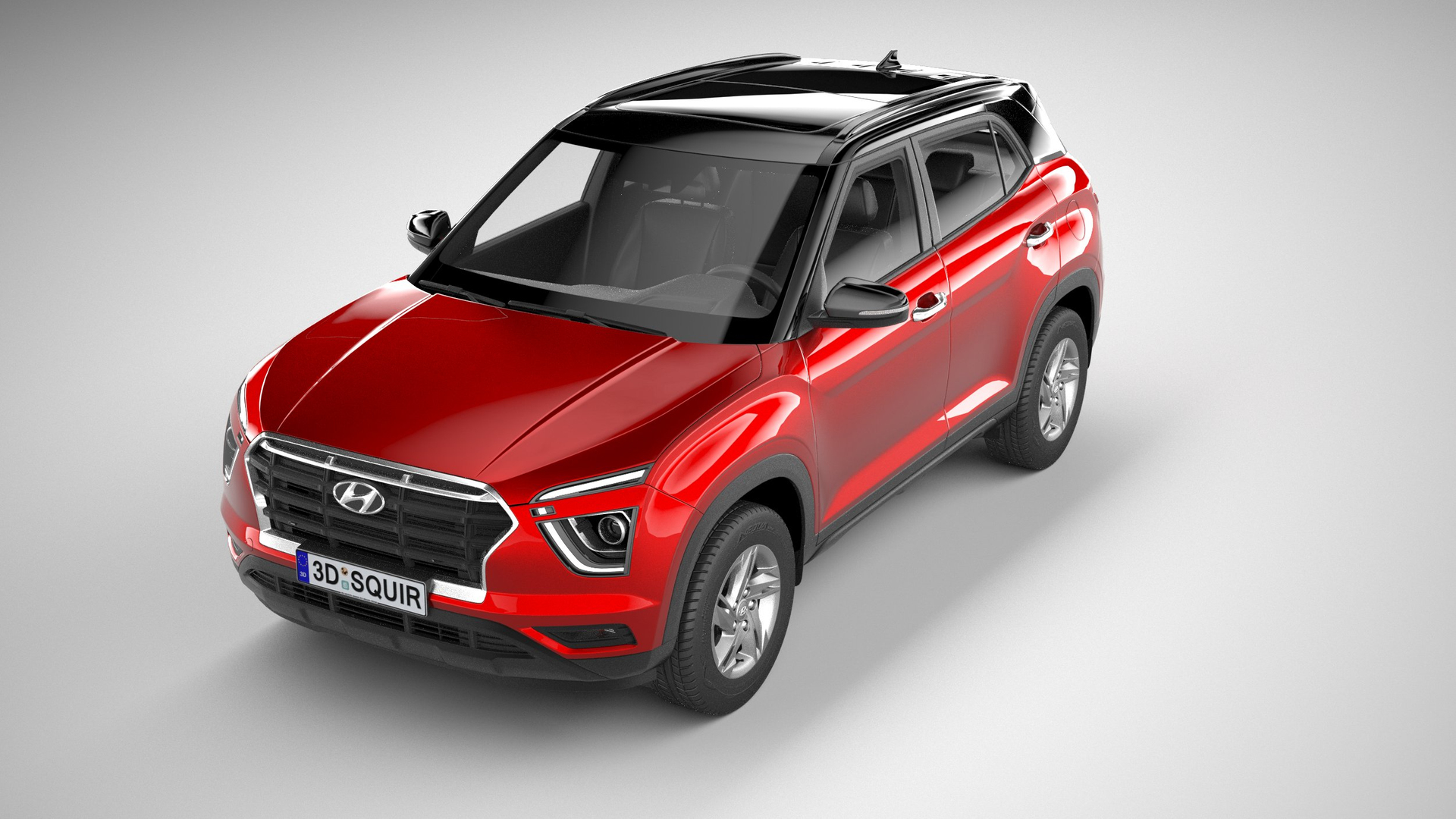 Hyundai Creta SU2 2022 3D model - TurboSquid 1852295