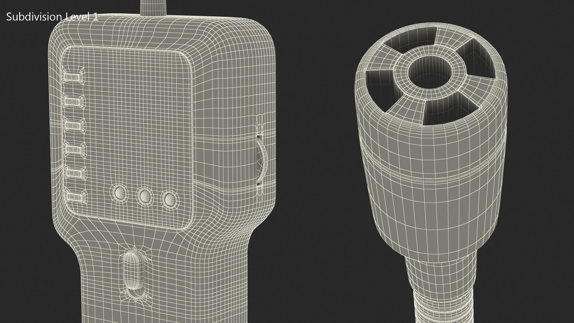 Portable Combustible Gas Leak Detector 3D Model - TurboSquid 1772669
