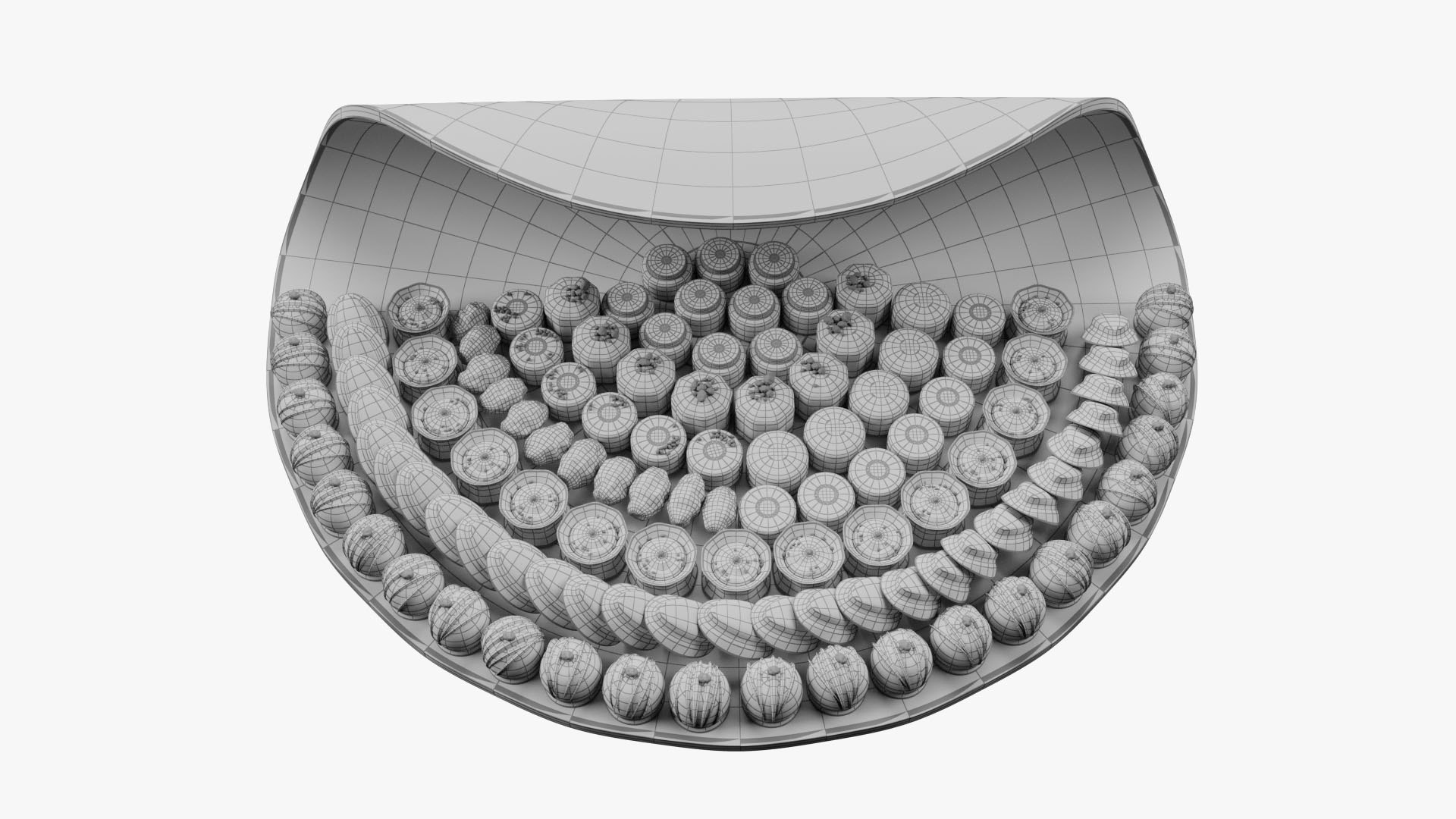 3D Chocolate Model - TurboSquid 2086211