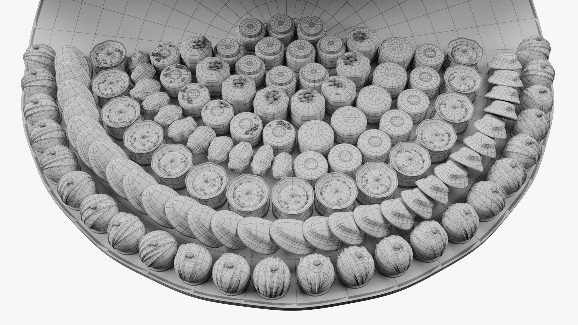 3D Chocolate Model - TurboSquid 2086211