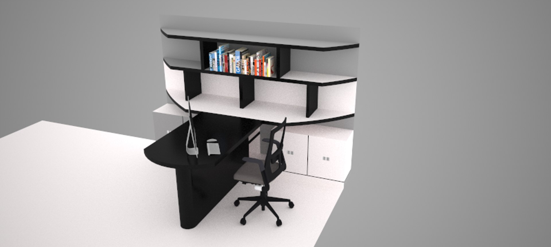 3d Model Desk Design