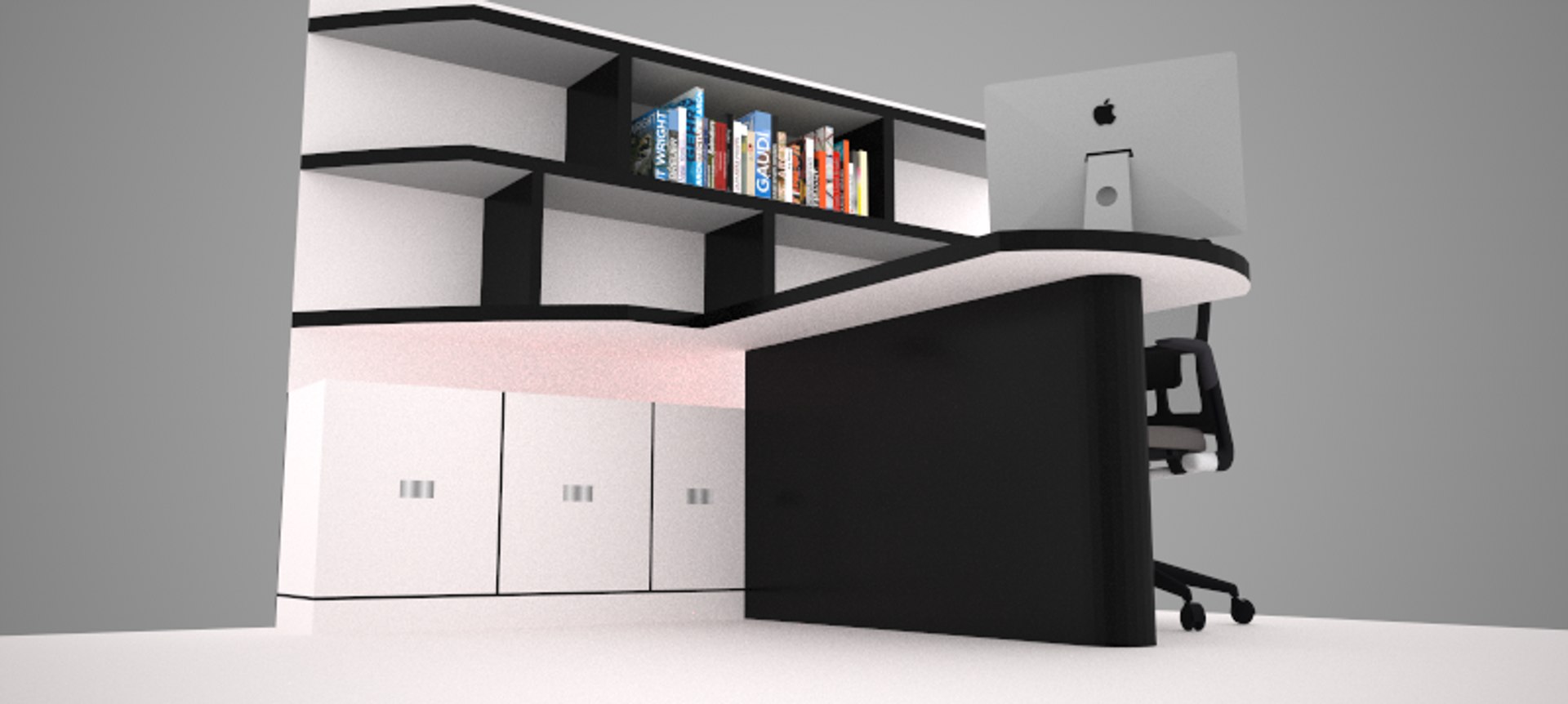 3d Model Desk Design