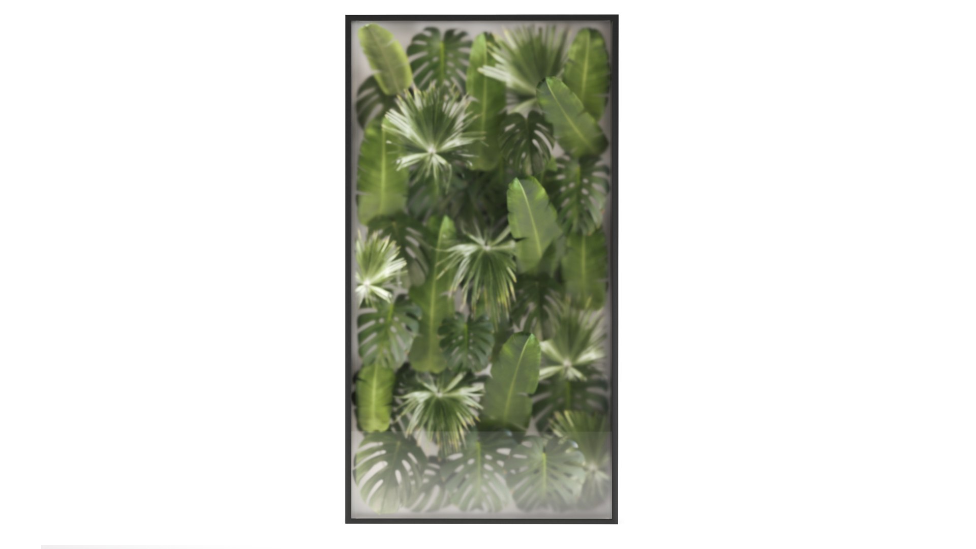 3D Vertical Garden From Plant Branches In A Phytobox Model - TurboSquid ...