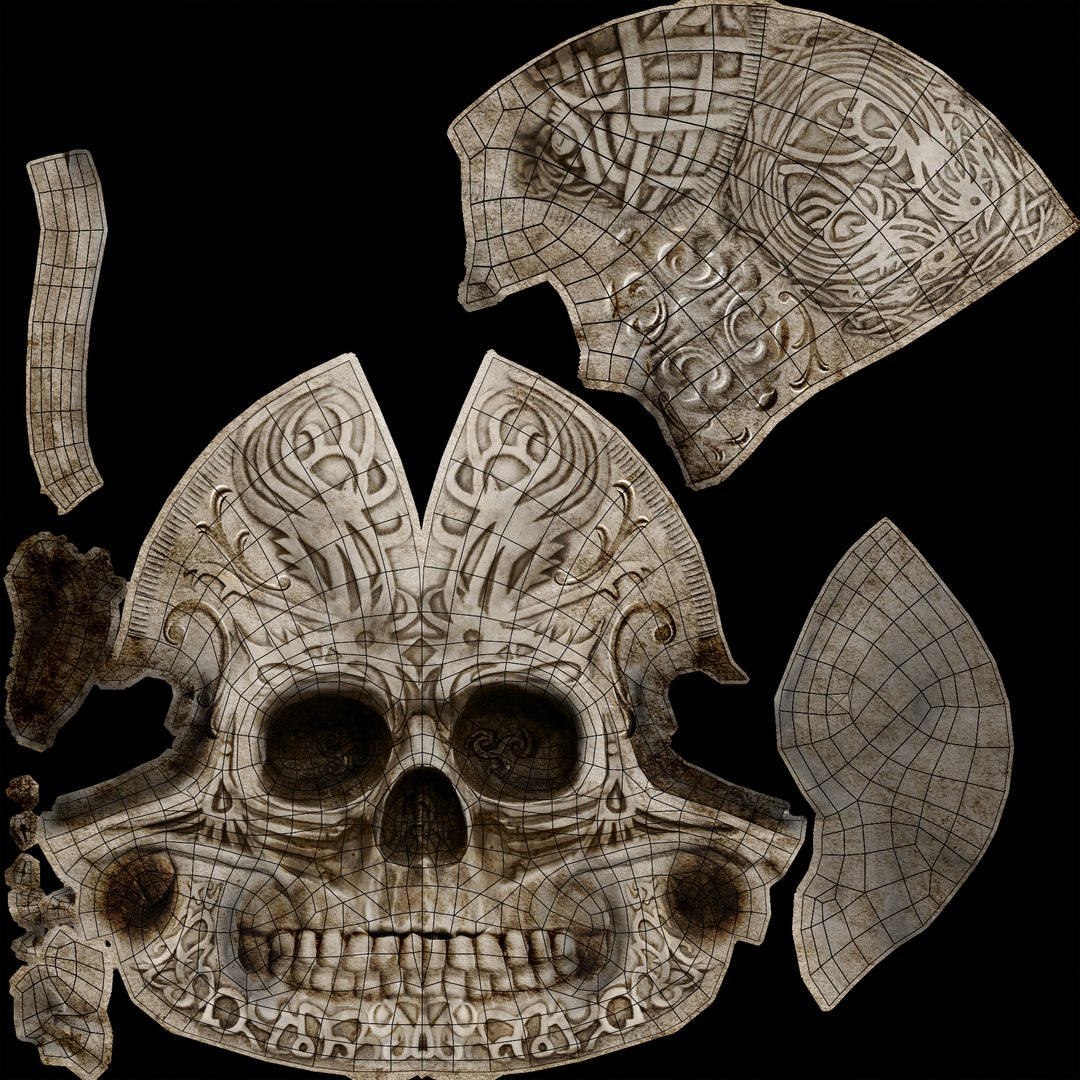 3D Skull A Model - TurboSquid 2220536