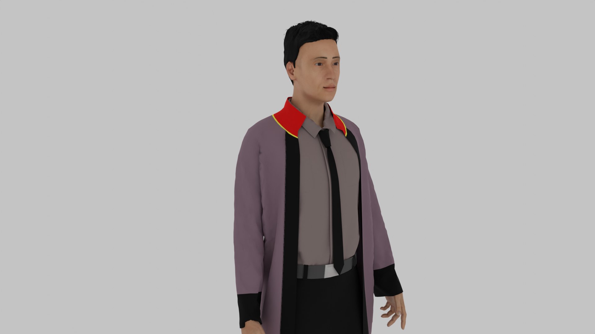 3D Lawyer Character Model - TurboSquid 1970620