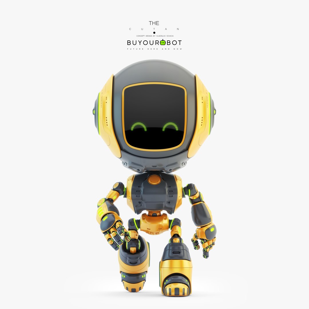 Fun Bot Ii 3D Model - TurboSquid 1500503
