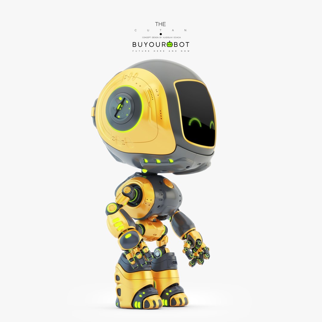 Fun Bot Ii 3D Model - TurboSquid 1500503