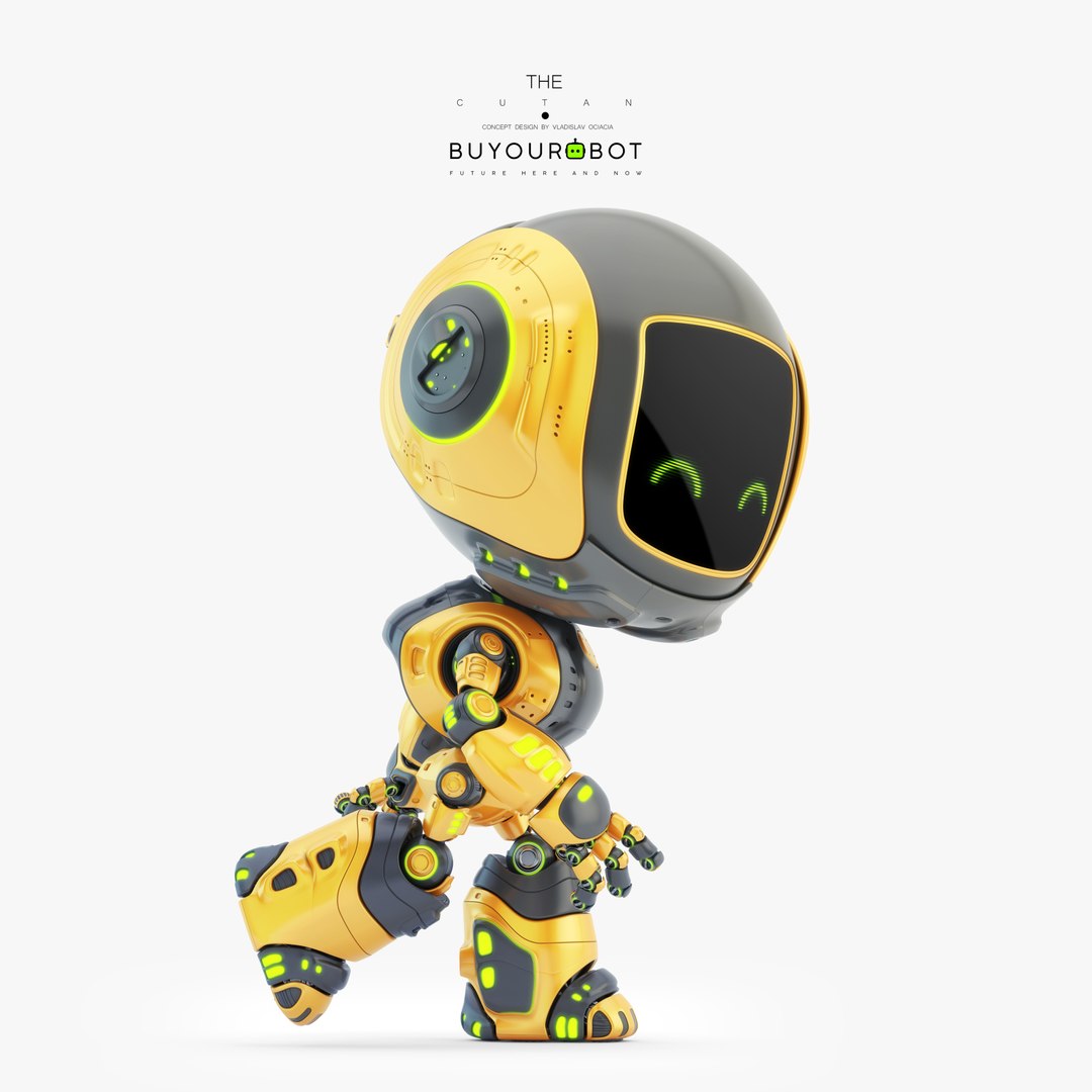 Fun Bot Ii 3D Model - TurboSquid 1500503