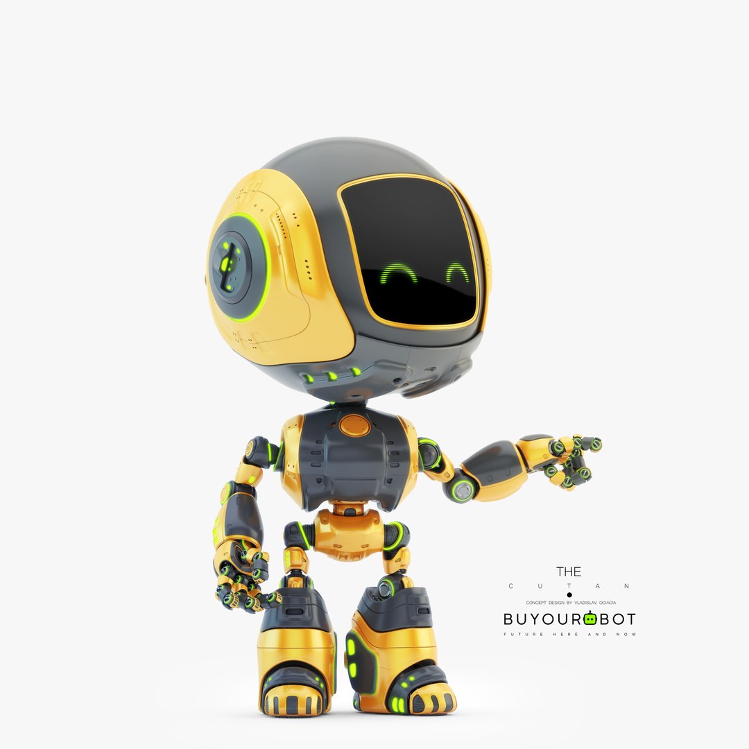 Fun Bot Ii 3D Model - TurboSquid 1500503