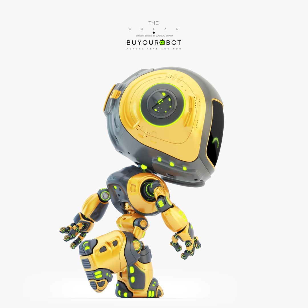 Fun Bot Ii 3D Model - TurboSquid 1500503
