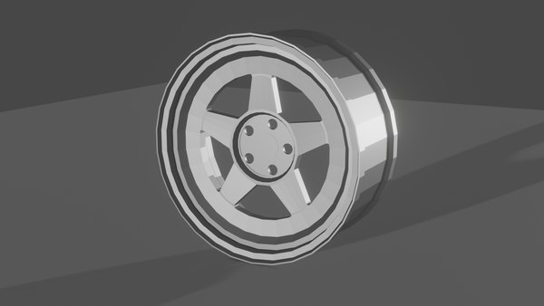 JR6 Low poly rim 3D model - TurboSquid 1984732