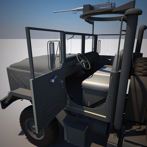 3d m923 a1 cargo truck model