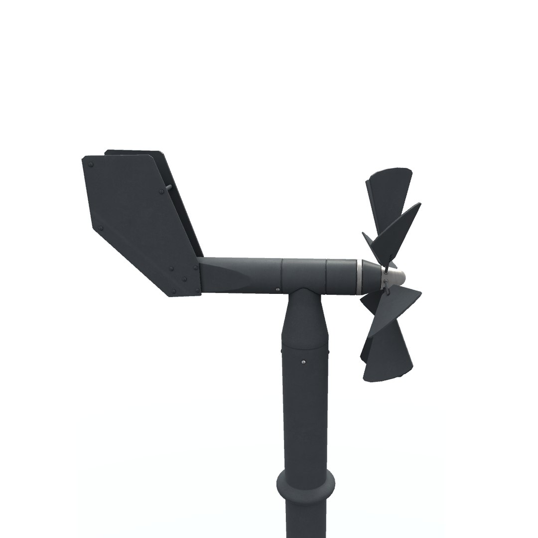 Wind Sensor 3D Model - TurboSquid 1327817