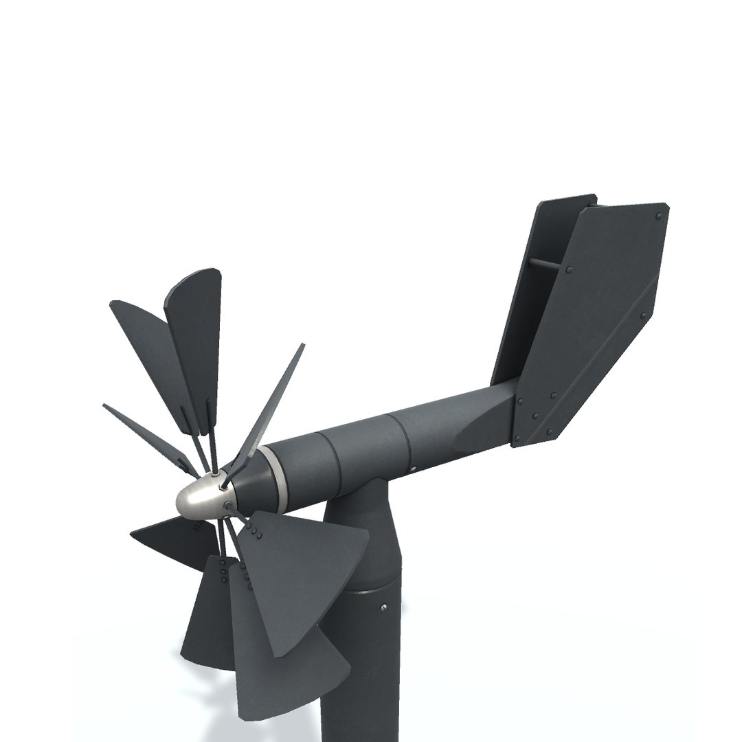 Wind Sensor 3D Model - TurboSquid 1327817