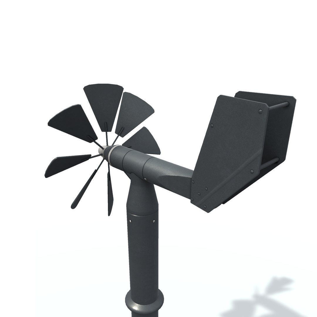 Wind Sensor 3D Model - TurboSquid 1327817