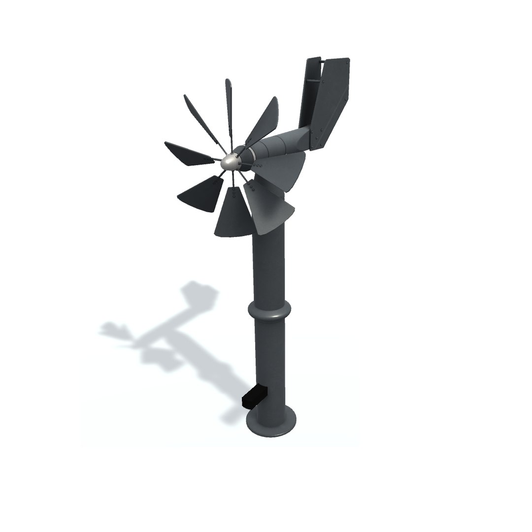 Wind Sensor 3D Model - TurboSquid 1327817