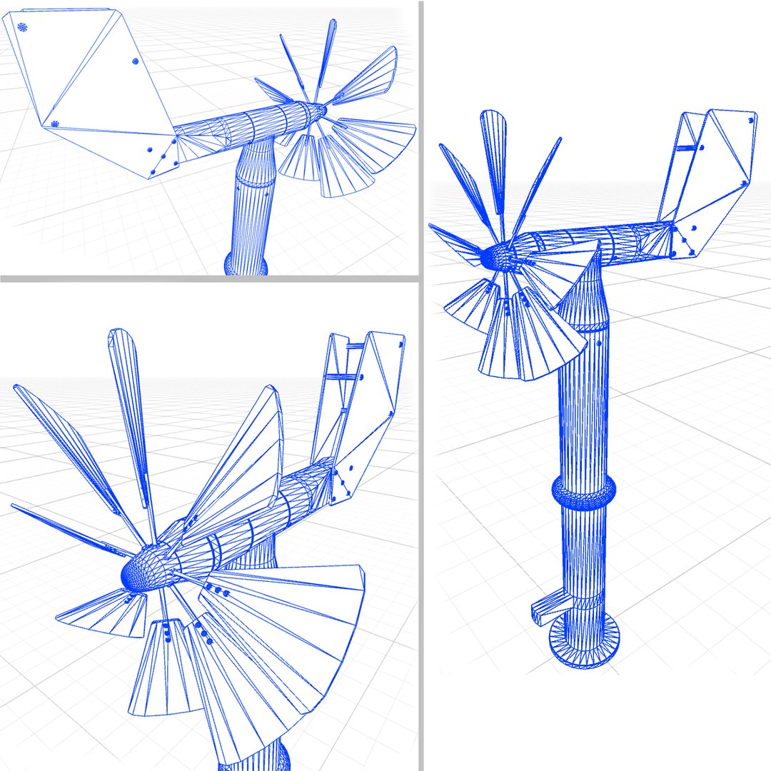 Wind Sensor 3D Model - TurboSquid 1327817