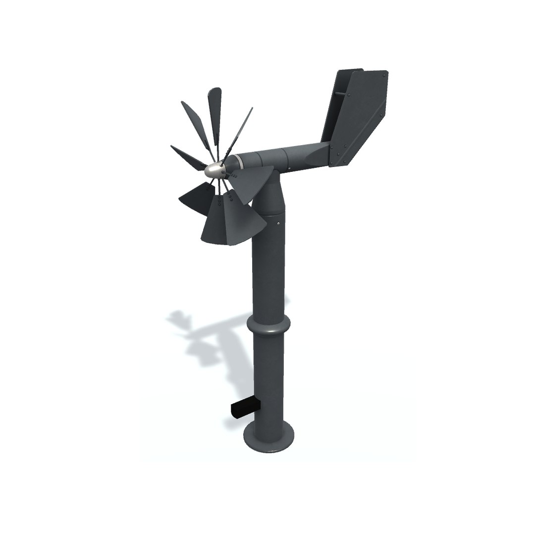 Wind Sensor 3D Model - TurboSquid 1327817