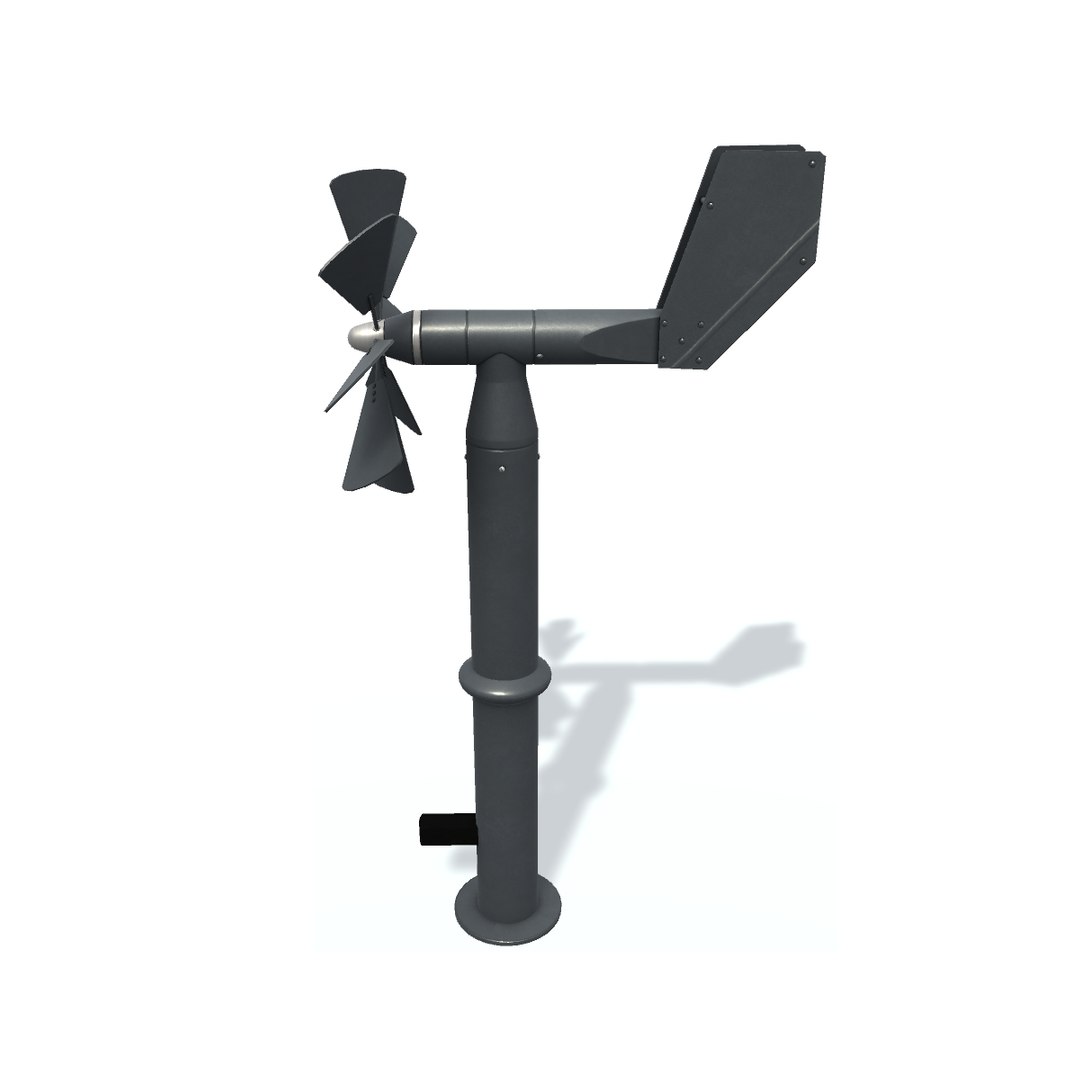 Wind Sensor 3D Model - TurboSquid 1327817